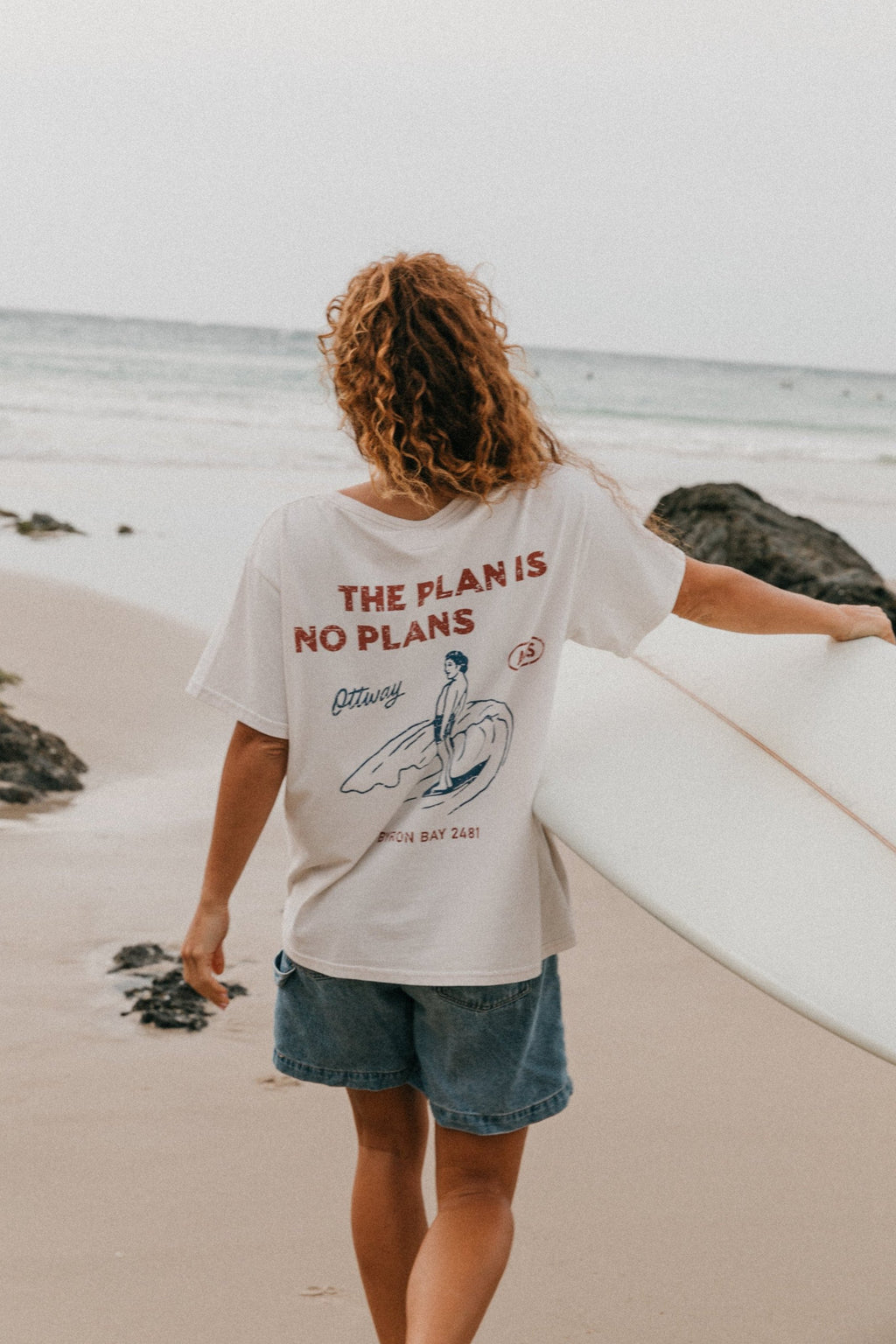 The Plan is No Plans Unisex T-Shirt - Off-White
