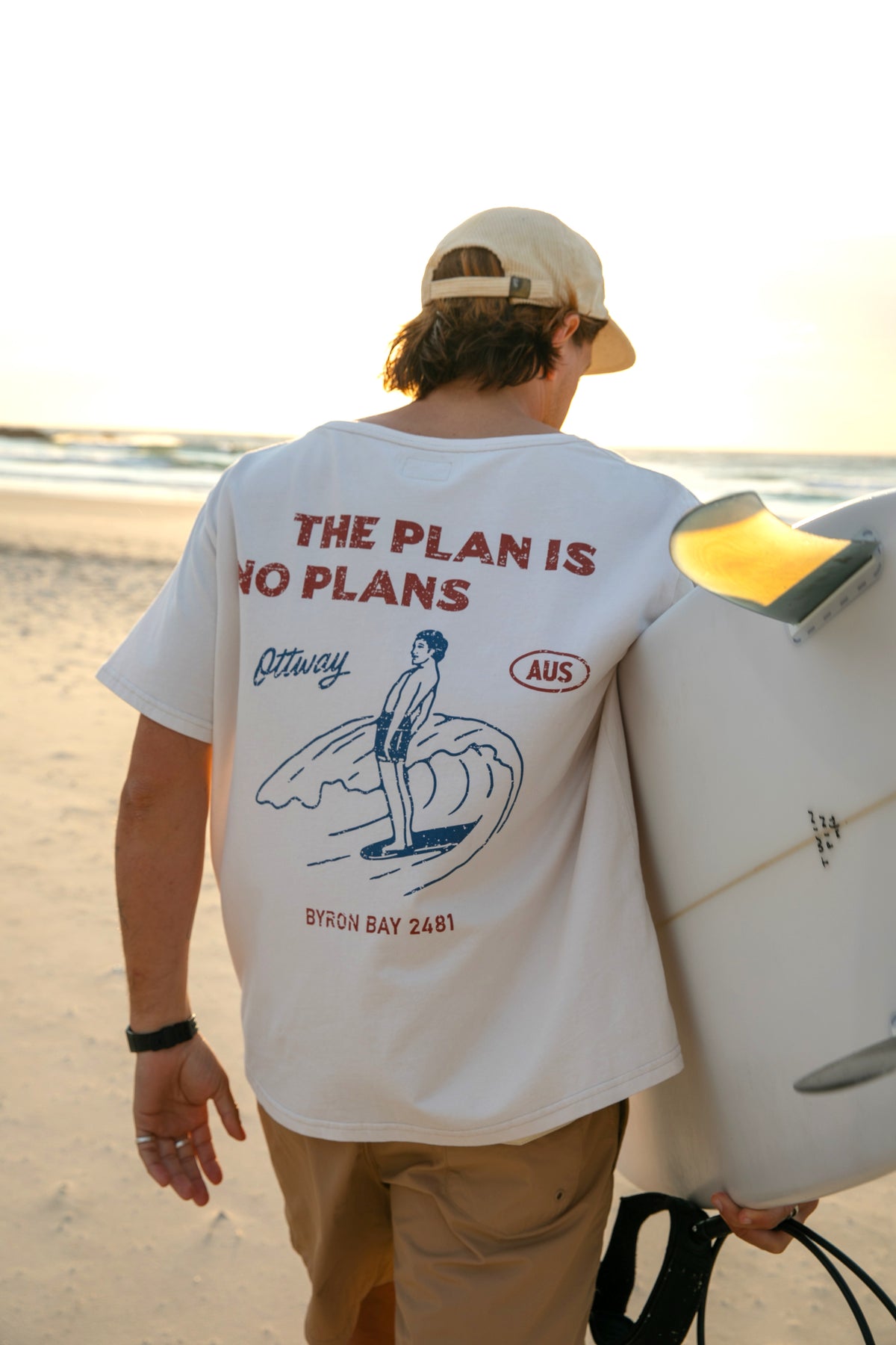 The Plan is No Plans T-Shirt - Off-White