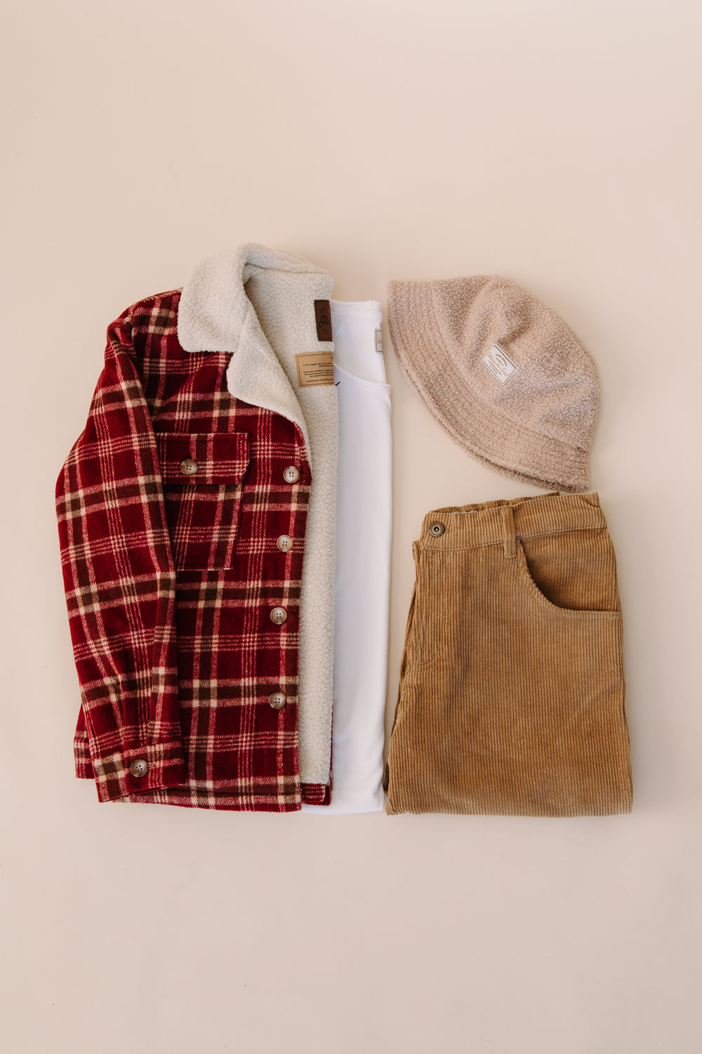 Rover - Women Burgundy Flannel Jacket