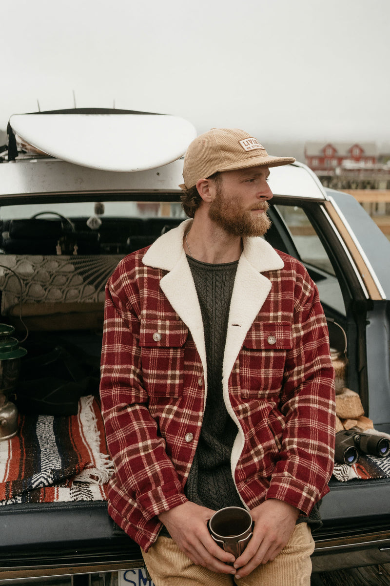 Rover - Burgundy Flannel Jacket – OTTWAY
