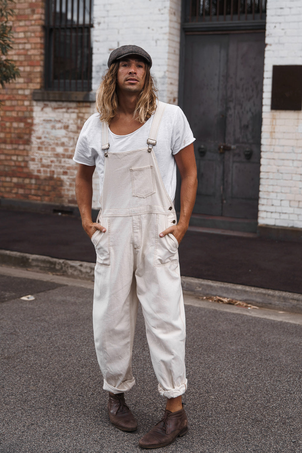 JACKS - Off-White Overalls